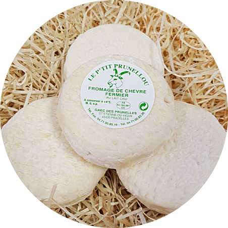 Fromage fermier de chèvre - Gaec des Prunelles
